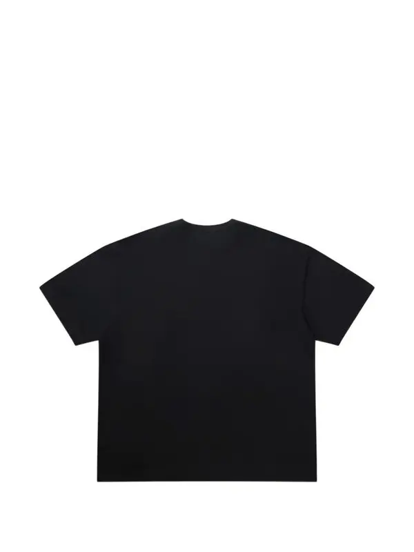 Comme Des Garçons X Nike Logo Print Cotton T-shirt