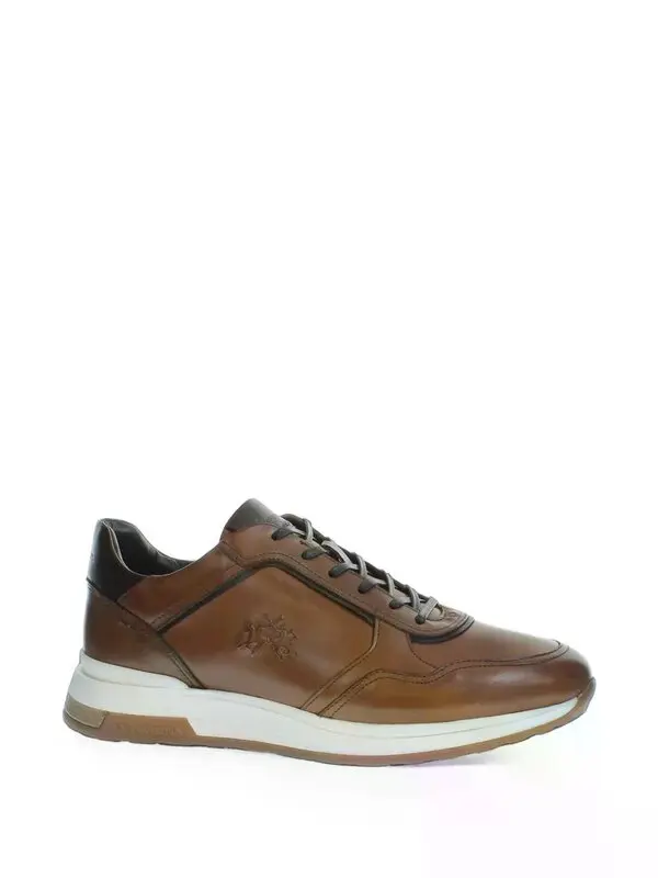 LA MARTINA Route 40 Leather Sneakers