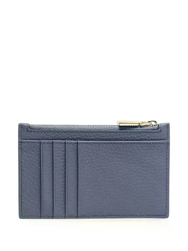 AIGNER Ivy Pebbled-texture Card Holder