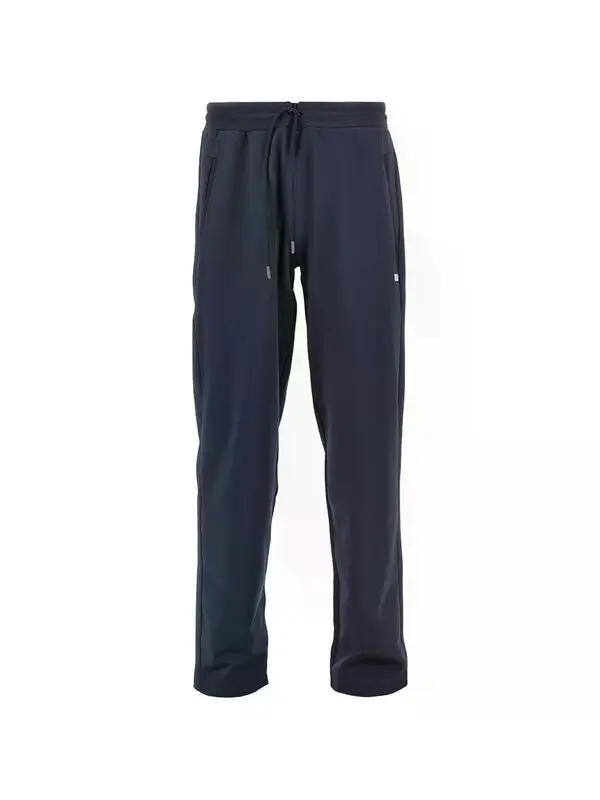 EA7 Drawstring Logo-plaque Track Pants