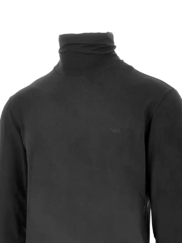 EA7 Roll-neck Long-sleeve T-shirt