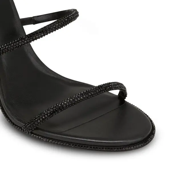Rene Caovilla Embellished Strappy Heeled Sandals