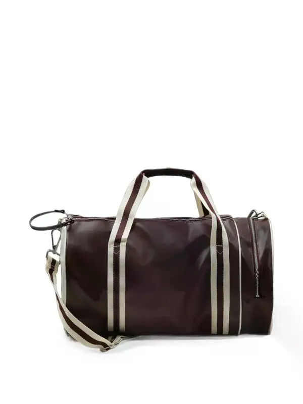 Fred Perry Logo-print Barrel Bag - Red