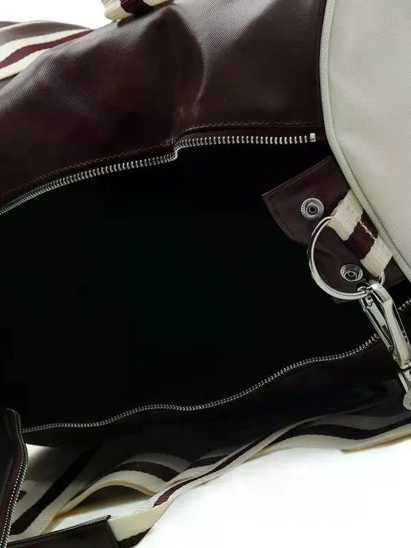 Fred Perry Logo-print Barrel Bag