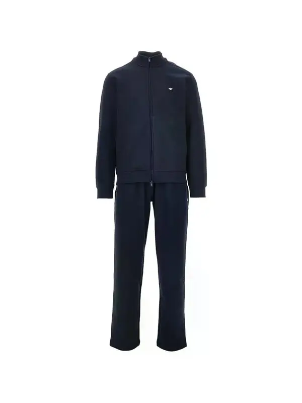 EA7 Logo-patch Tracksuit - Blue