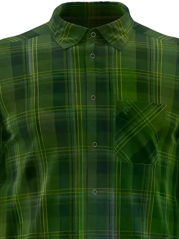 REDELK Check-pattern Pocket-detail Shirt