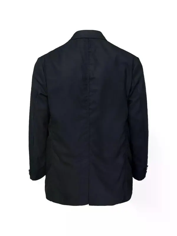Comme Des Garçons Wool Single-breasted Blazer - Black