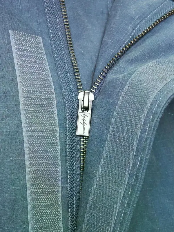 Yohji Yamamoto Hooded Ripstop Coat