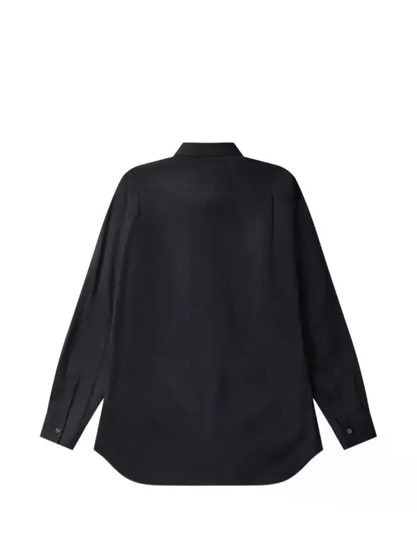 Comme Des Garçons Patchwork Striped-print Shirt