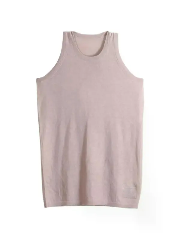 Frenckenberger Fine-knit Racerback Tank Top