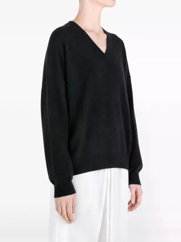 Frenckenberger V-neck Long-sleeve Sweater