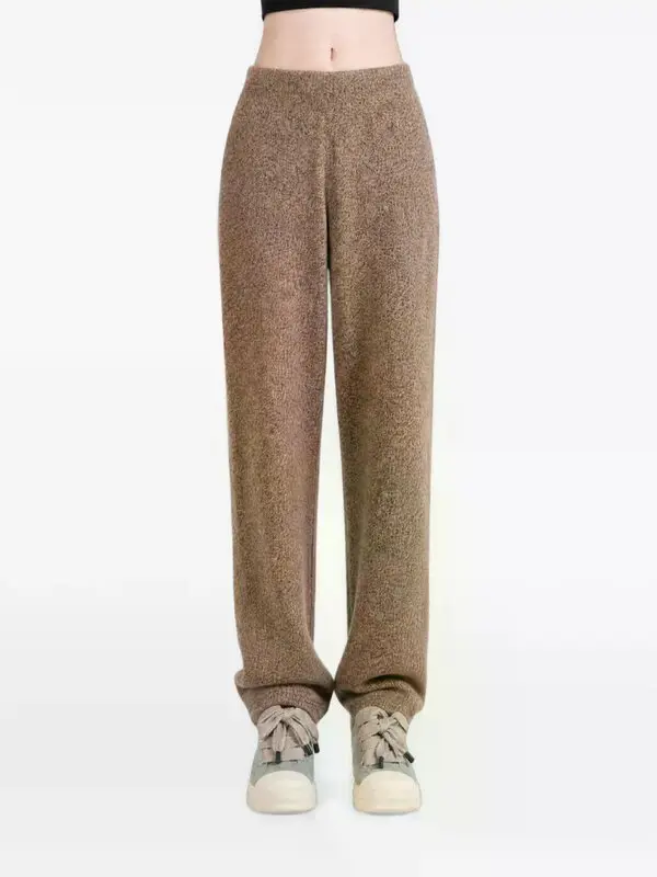 Frenckenberger Marl Knit Drawstring Trousers