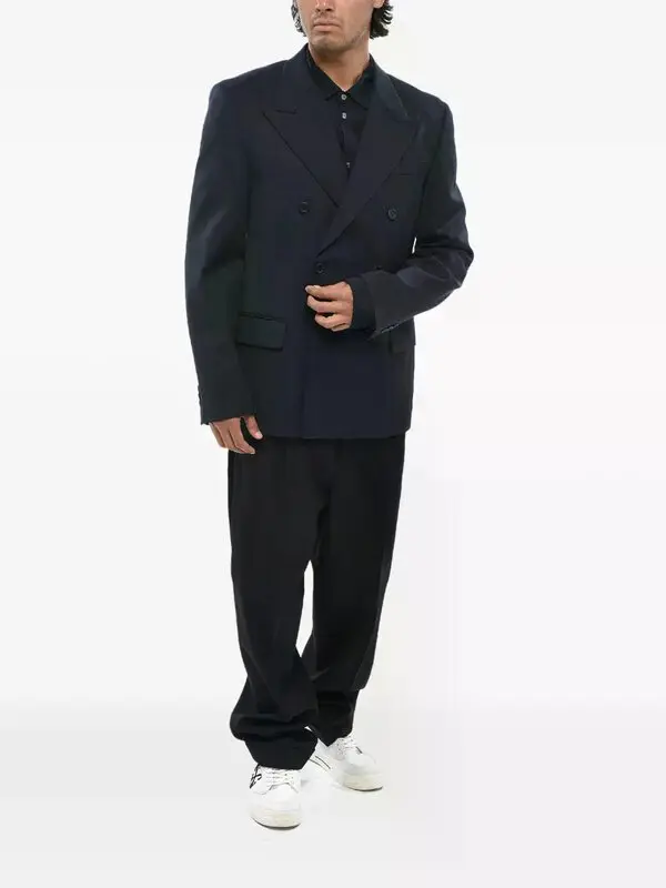 Off-White Double-breasted Peak-lapel Blazer