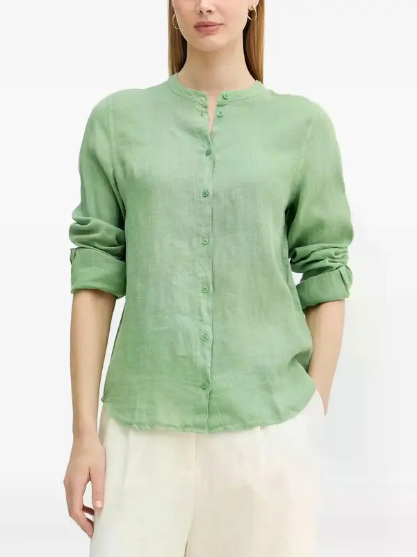 MOS MOSH Button-up Shirt - Green
