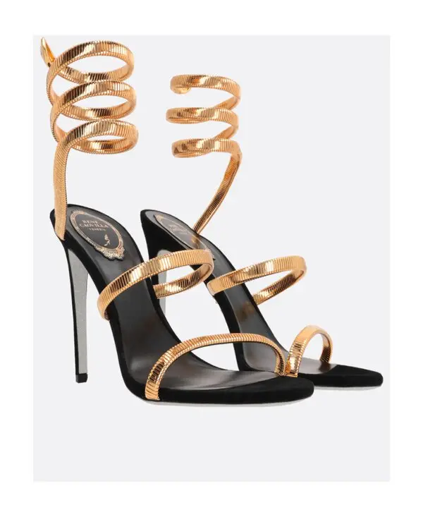 Rene Caovilla Juniper Coiled-strap Sandals