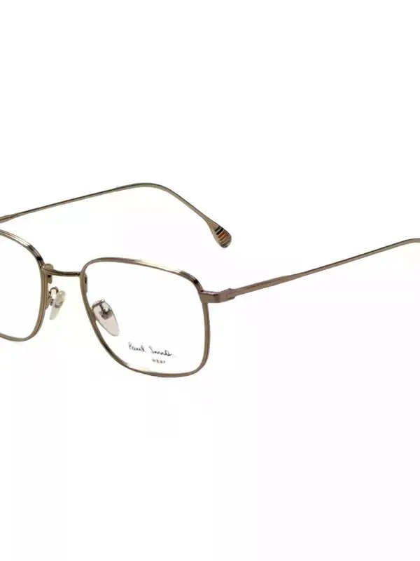 Paul Smith Garrick Square-frame Eyeglasses - Gold