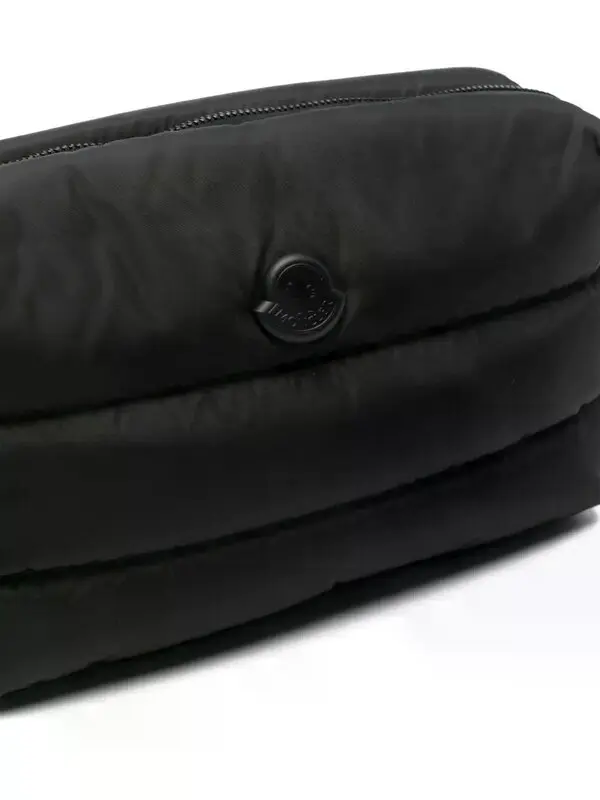 Moncler Caradoc Quilted Wash Bag - Black