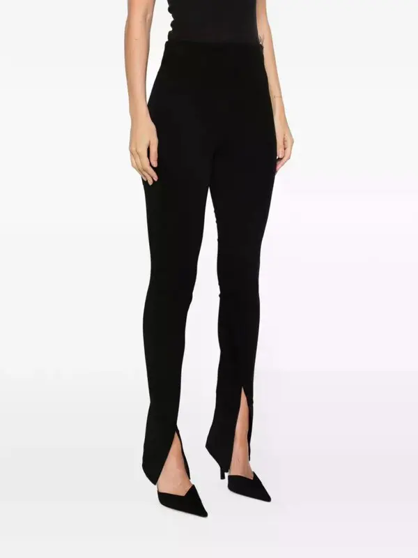 LA PISCINE Split-hem Trousers