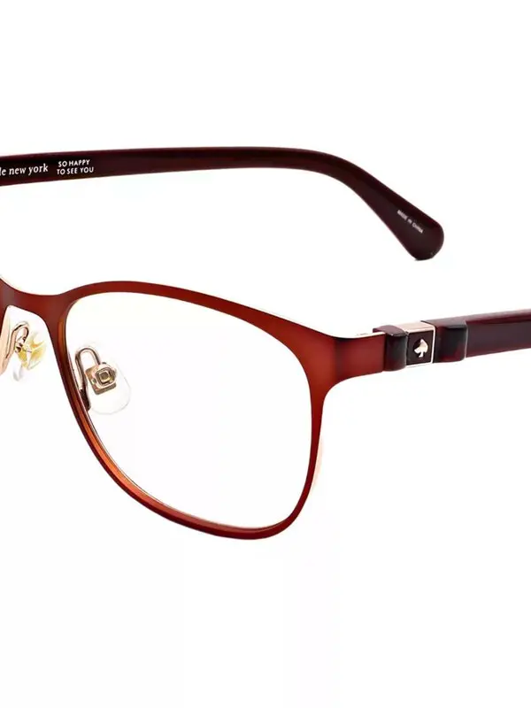Kate Spade New York Logo Plaque Cat-eye Eyeglasses