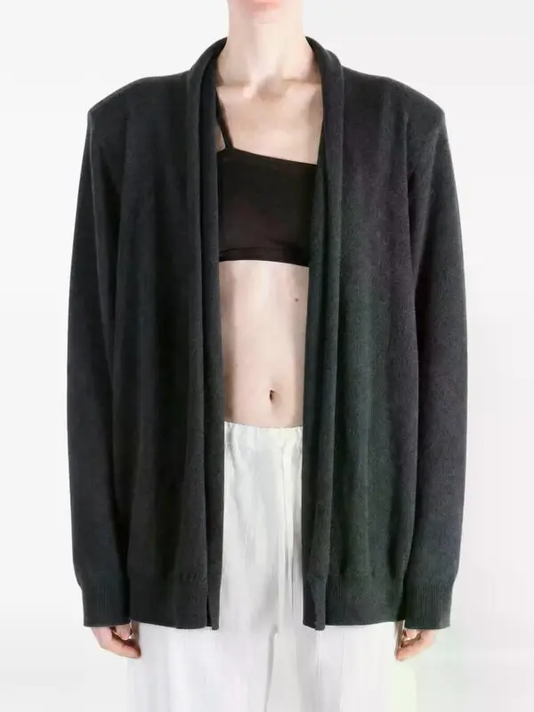 Frenckenberger Shawl-collar Knitted Cardigan