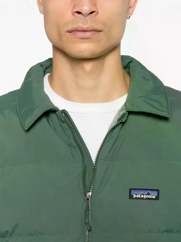 Patagonia Quilted Logo-patch Jacket