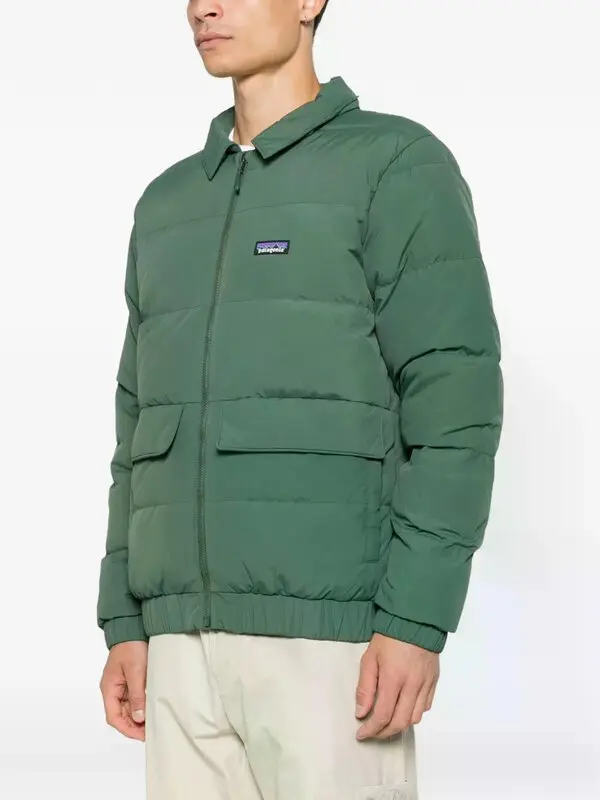 Patagonia Quilted Logo-patch Jacket