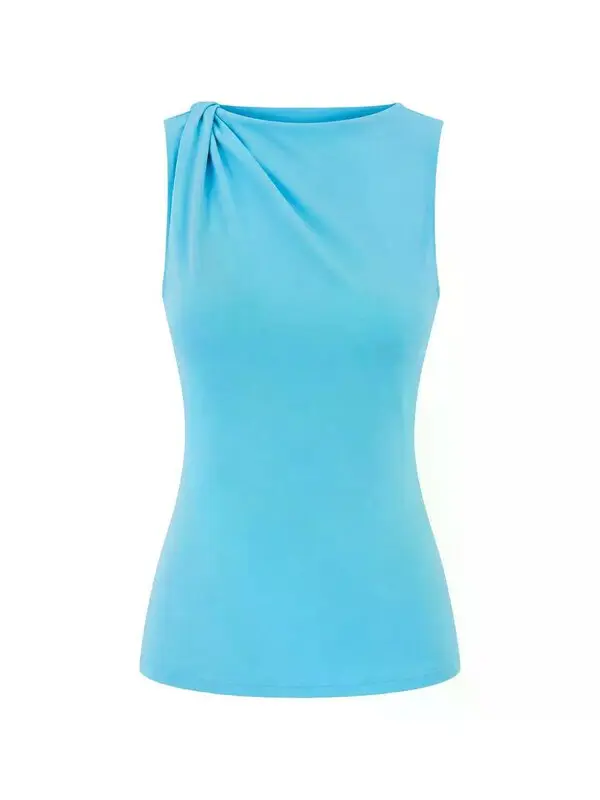 Paris Georgia Elemental Twist Top - Blue