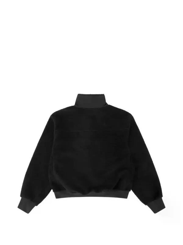 ENTIRE STUDIOS Fleece-texture Panelled Sweater
