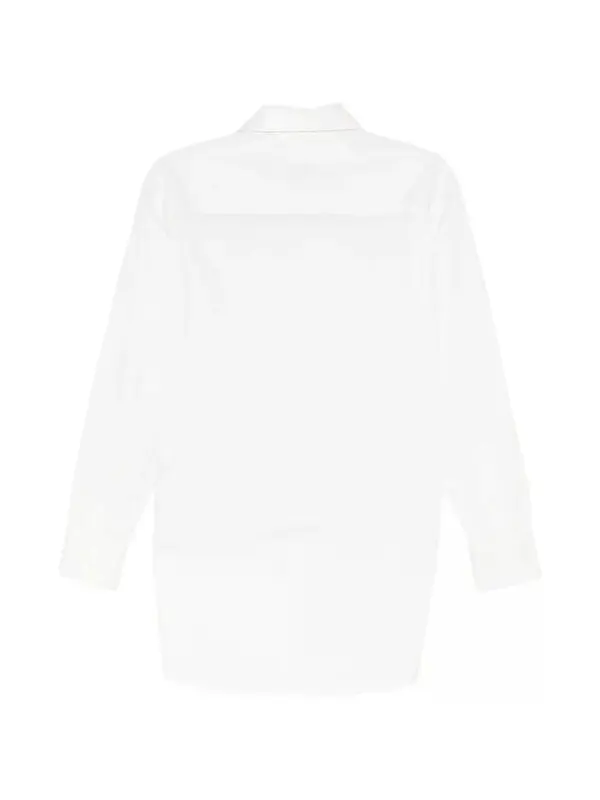 Y’s Bow-detail Long-sleeve Shirt - White