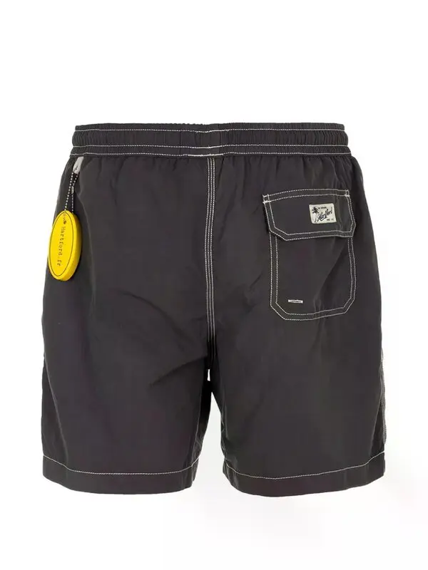 Hartford Drawstring Swim Shorts With Contrast Stitching