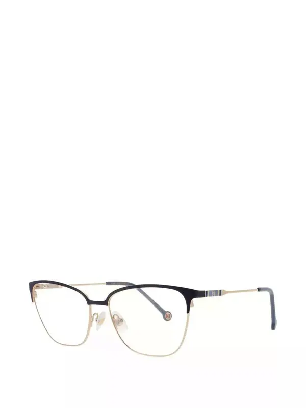 Carolina Herrera Cat Eye Eyeglasses - Blue