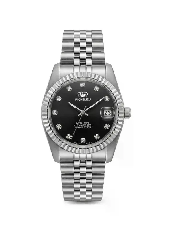 RICHELIEU SWISS Excellence Fluted Bezel 31mm Watch