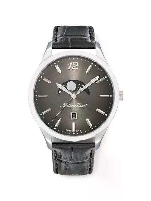 MATHEY TISSOT Urban Moon 42mm Watch - Grey
