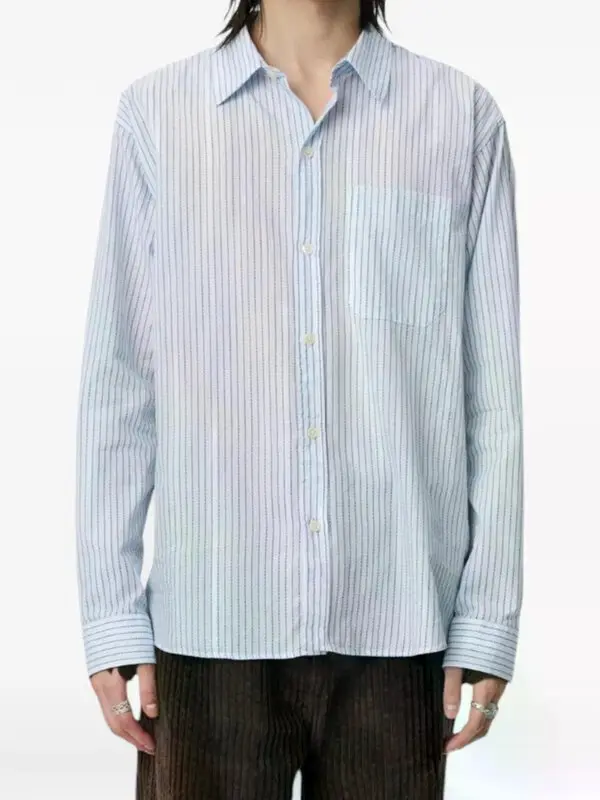 MFPEN Distant Striped Shirt - Blue