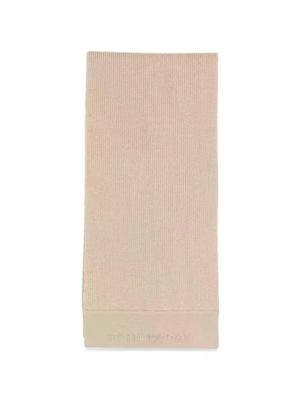 Emporio Armani Embossed Logo Scarf
