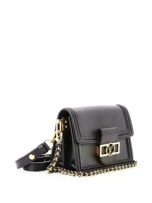 LOUIS VUITTON Dauphine Mini Shoulder Bag - Black