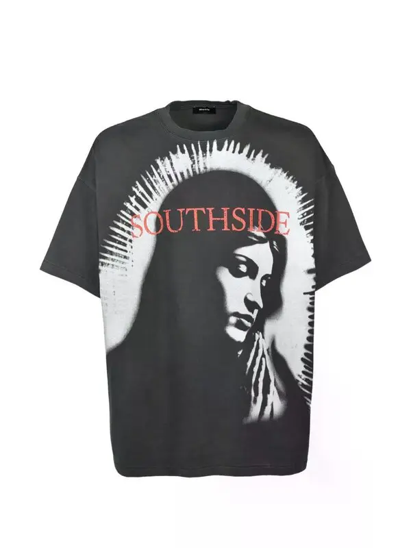 BREATH Graphic-print T-shirt - Black
