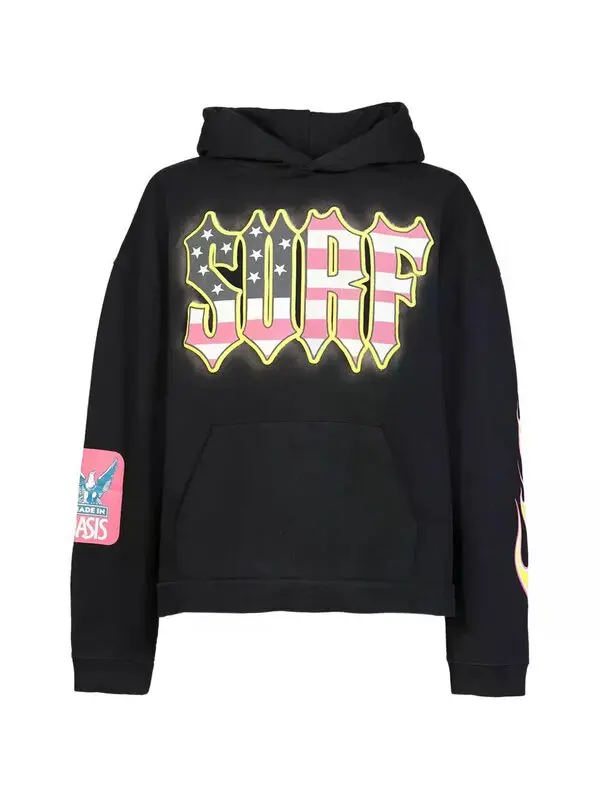JUN/NAKAYAMA Graphic Print Hoodie