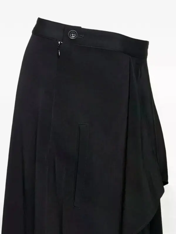 Y’s Ruffled-detail Maxi Skirt