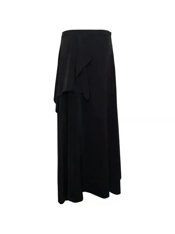 Y’s Ruffled-detail Maxi Skirt