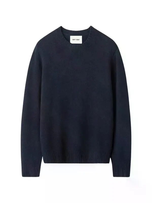Soft Goat Crew-neck Cashmere Sweater
