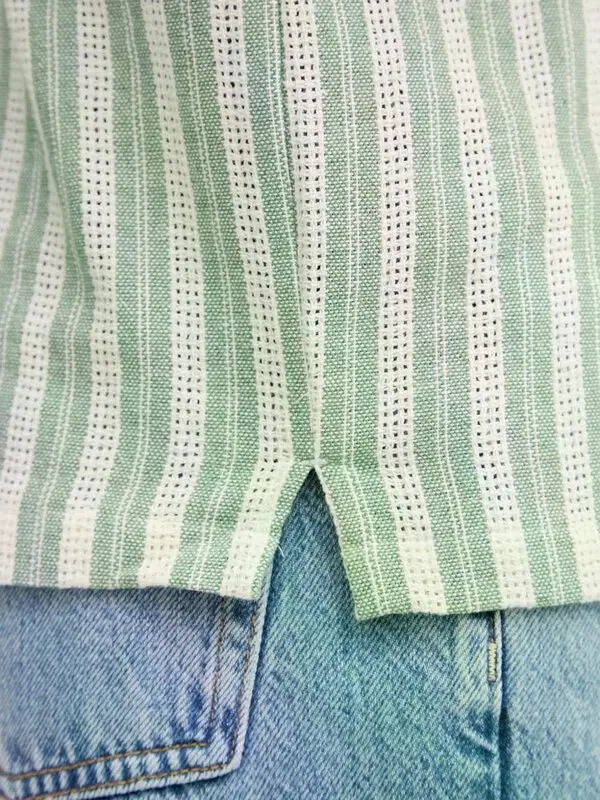MOS MOSH Mmgjoe Striped Short-sleeve Shirt