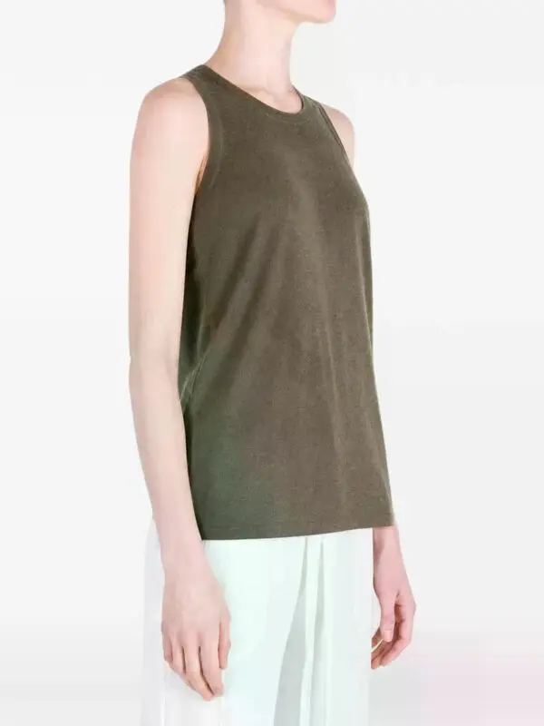 Frenckenberger Fine-knit Tank Top