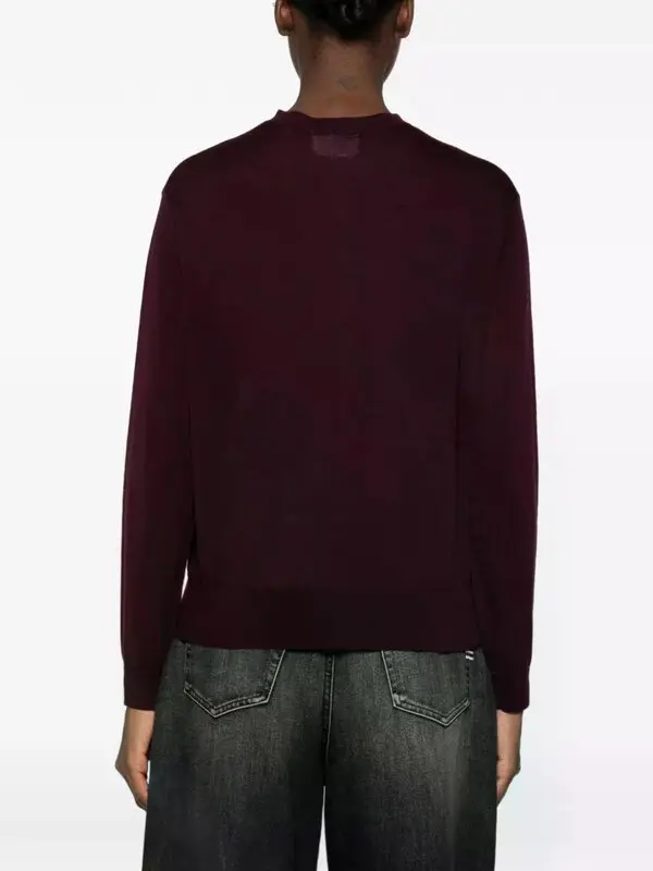VICOLO Fine Knit Crew Neck Sweater