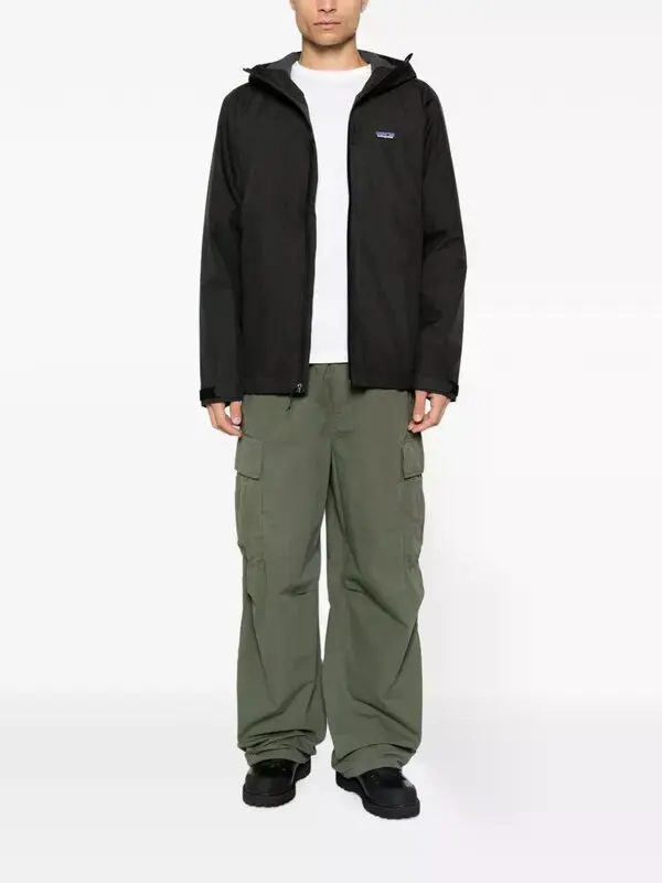 Patagonia Logo Patch Hooded Jacket