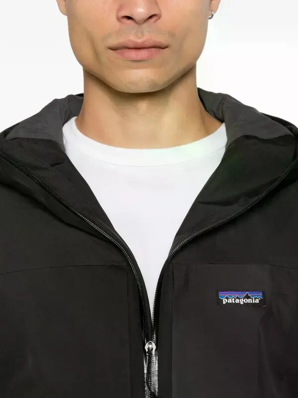 Patagonia Logo Patch Hooded Jacket