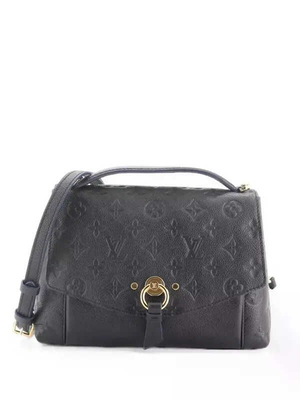 LOUIS VUITTON Blanche Bb Shoulder Bag Monogram Empreinte Leather - Black