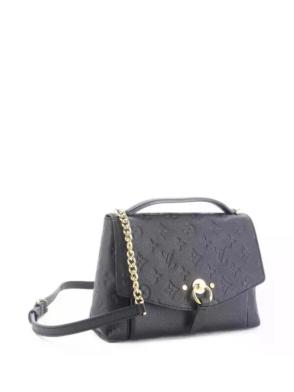 LOUIS VUITTON Blanche Bb Shoulder Bag Monogram Empreinte Leather - Black