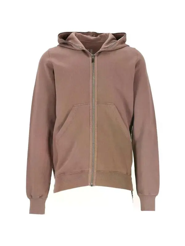 Rick Owens Gimp Zip-up Hoodie - Red