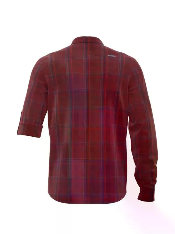 REDELK Check-pattern Chest-pocket Shirt